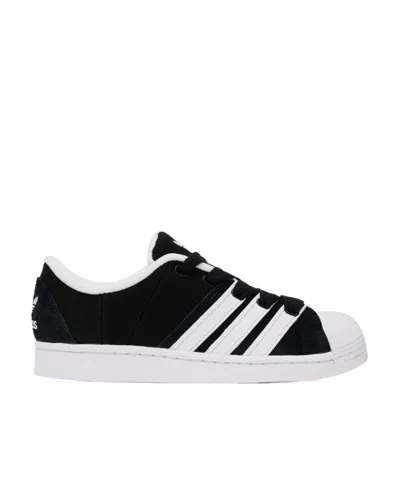 Adidas Originals Superstar Supermodified Lace-up Sneakers In Core Black ...