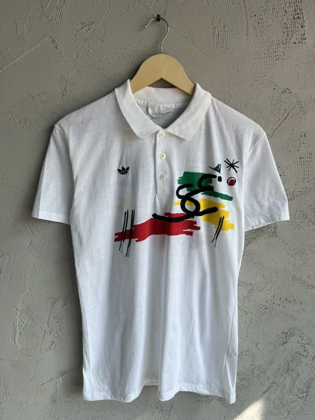 Pre-owned Adidas X Vintage 90's Adidas Stefan Edberg Tennis Polo Shirt ...