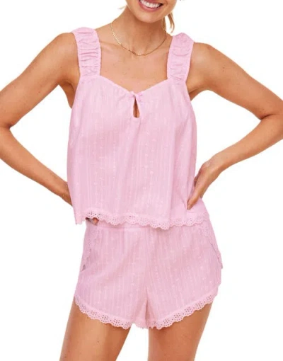 Adore Me Christabel Women's Pajama Cami & Shorts Set In Light Pink ...