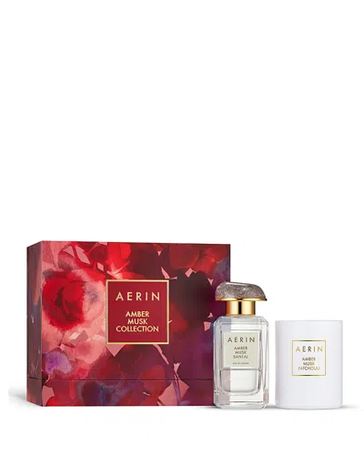 Aerin Amber Musk Collection Gift Set In White | ModeSens