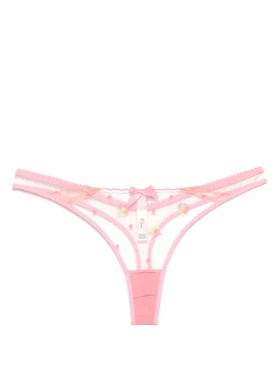 Agent Provocateur Willowe Thong In Pink | ModeSens