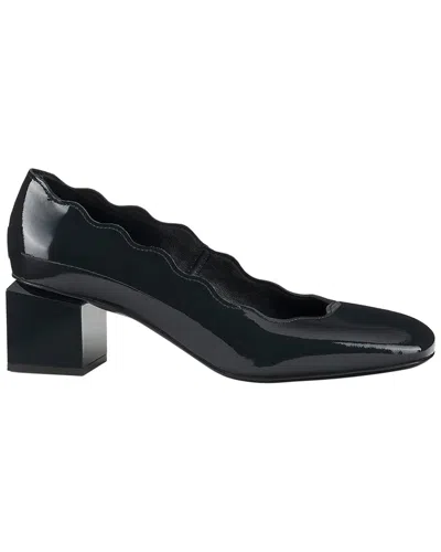 Agl Attilio Giusti Leombruni Agl Angie Wave Patent Leather Pump In Blue ...