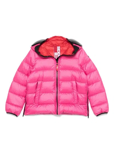 Ai Riders On The Storm Young Kids' Ripstop Puffer Jacket In Pink | ModeSens