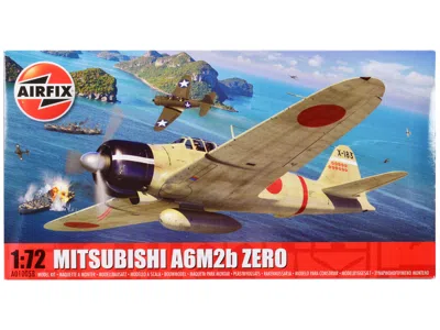 Airfix Level 1 Model Kit Mitsubishi A6m2b Zero Fighter Aircraft 1/72 ...
