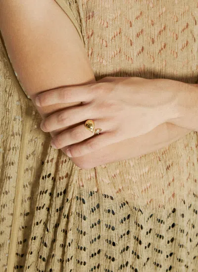 Alan Crocetti Blown Alien Ring In Gold | ModeSens