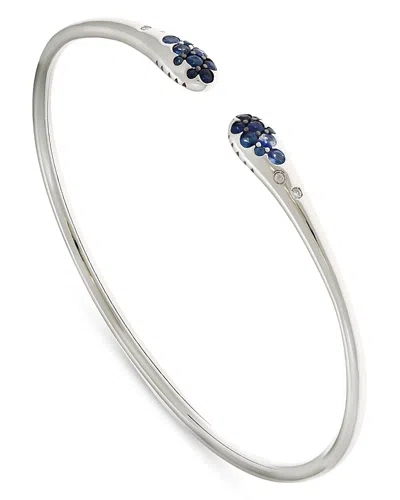 Alberto Milani 18k Ombre White Gold Via Fiori Scuri Diamond & Blue ...