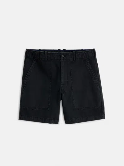 Alex Mill Field Short In Herringbone In Washed Black | ModeSens