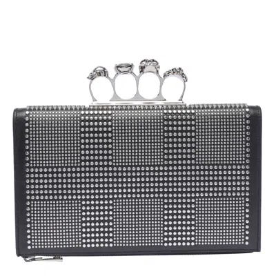 Alexander Mcqueen The Knuckle Clutch Bag In Black | ModeSens