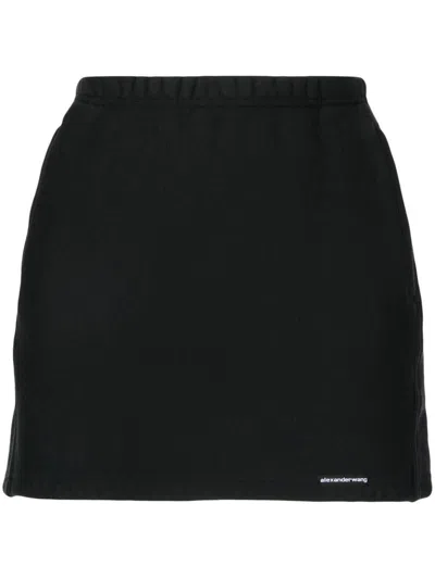 Alexander Wang Mini Skirt W/ Elasticated Wb & Branded Seam Label ...