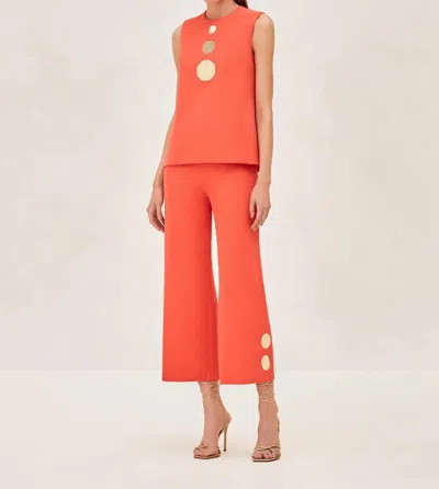 Alexis Rich Pants In Red Orange | ModeSens