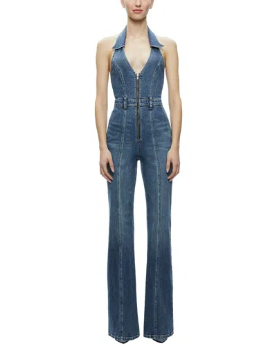Alice And Olivia Denim Jumpsuit