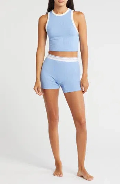 Alice And Olivia Alice + Olivia X Big Feelings Stacey Tank & Shorts ...