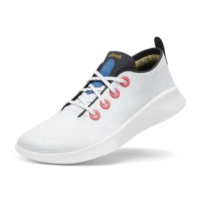 Allbirds Men's Superlight Tree Sneakers In Blizzard/bloom Coral | ModeSens