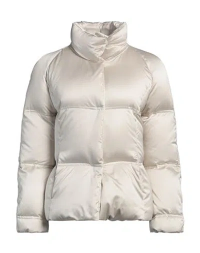 Allegri Woman Puffer Cream Size 8 Polyester In White | ModeSens