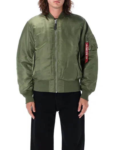 Alpha Industries Ma-1 Bomber Jacket In Olive | ModeSens