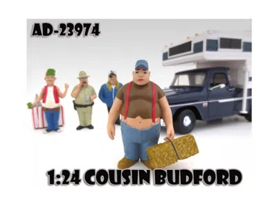 American Diorama Cousin Budford "trailer Park" Figure For 1:24 Scale ...