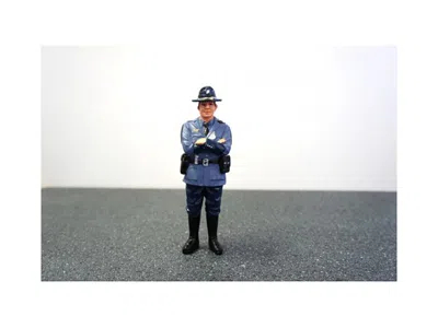 American Diorama State Trooper Tim Figure For 1:18 Diecast Model Cars ...