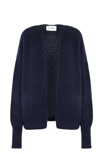 American Vintage Logo Cardigan In Black | ModeSens