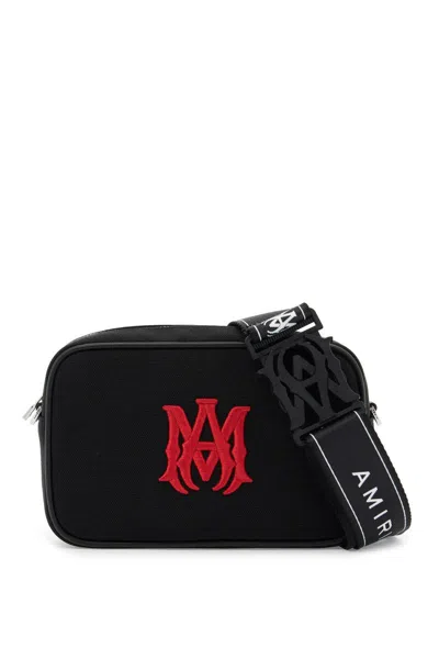 Amiri Camera Bag In Tela In Black | ModeSens