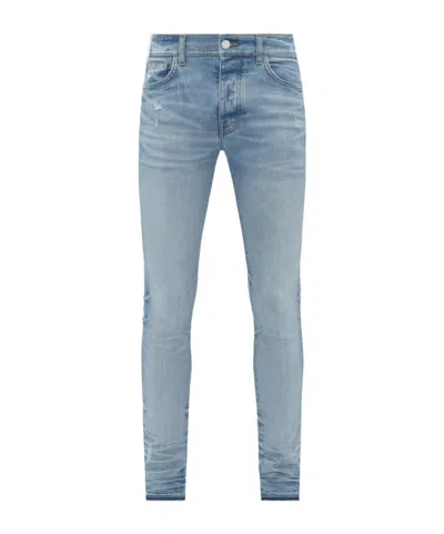 Amiri Stack Skinny Jeans In Blue | ModeSens