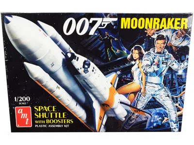 Amt Skill 2 Model Kit Space Shuttle With Boosters "moonraker" (1979 ...