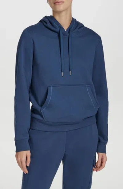 Andrew Marc Sport Fleece Hooded Sweatshirt In Deep Royal | ModeSens