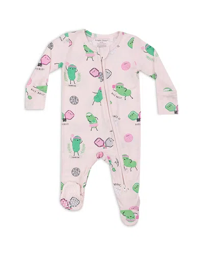 Angel Dear Girls' Pickleball Zip Footie - Baby In Pink | ModeSens