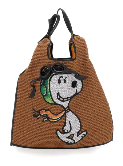 Anita Bilardi Picasso Snoopy In Brown | ModeSens