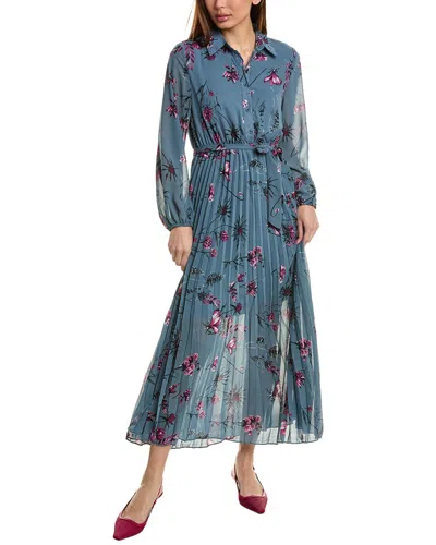 Anna Kay Selena Midi Dress In Blue | ModeSens