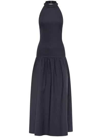 Anna Quan Alice Midi Dress In Schwarz | ModeSens