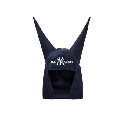 Pre-owned Anonymous Club X Hood By Air Anonymous Club Dunce Cap - Navy ...