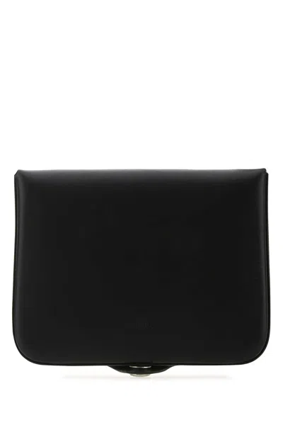 Apc Black Leather Card Holder In Lzz | ModeSens