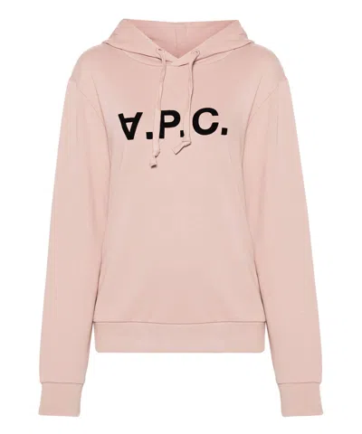 Apc Hoodie In Pink | ModeSens