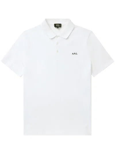 Apc A.p.c. Polo Standard Gots In Aab White | ModeSens