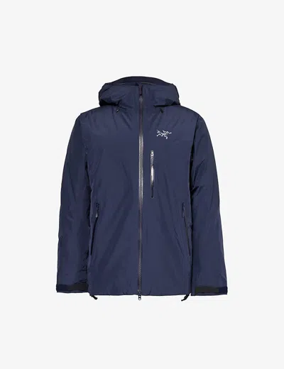 Arc'teryx Arcteryx Mens Black Sapphire Beta Insulated Regular-fit Shell ...