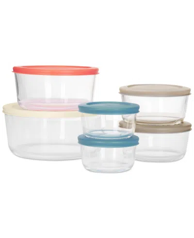 Art & Cook Modern Chef 12-piece Glass Bowl Set In No Color | ModeSens