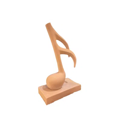 Artchi Brown Note Design Sculpture White | ModeSens