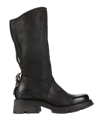 As98 A. S.98 Woman Boot Black Size 8 Leather | ModeSens