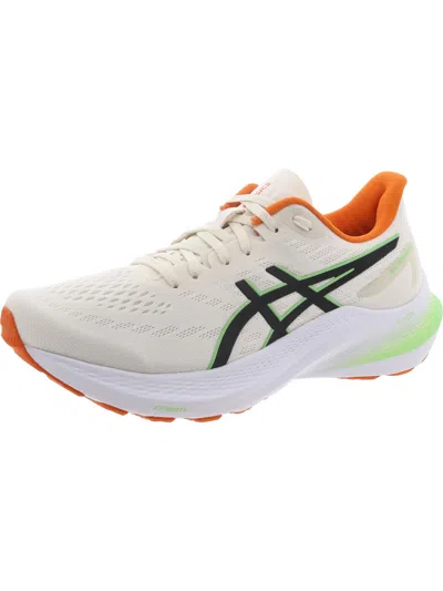 Asics Gt-2000 12 Mens Lace-up Padded Insole Running & Training Shoes In ...