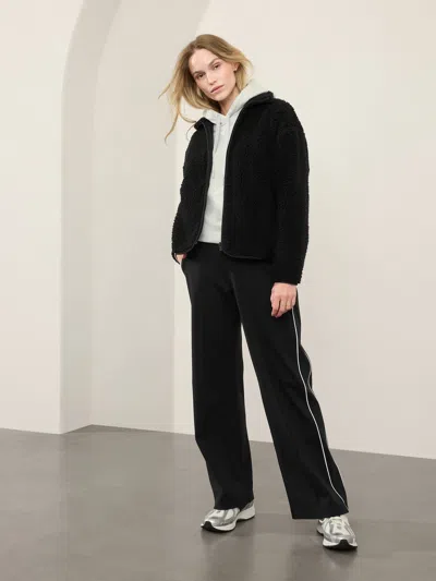 Athleta Cloud Fleece Jacket In Black | ModeSens
