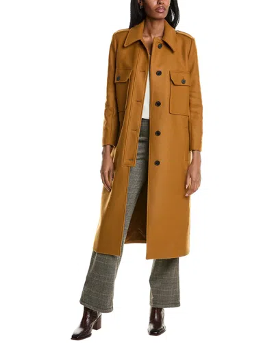 Ba&sh Wool-blend Coat In Red | ModeSens