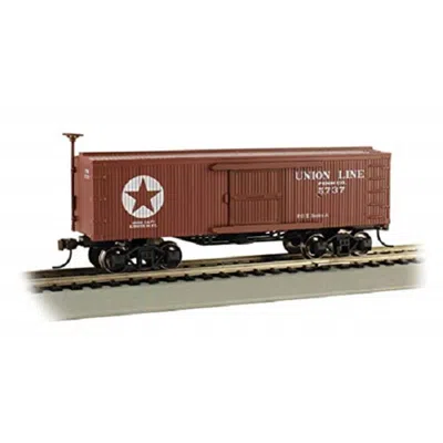 Bachmann Ho Scale Union Line Old Time Model Box Train Car | ModeSens