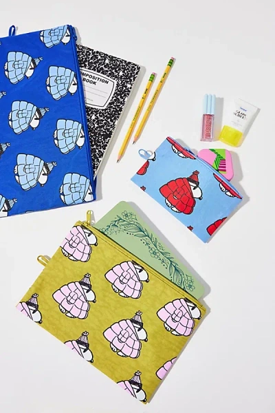 Baggu X Peanuts Go Pouch Set In Puffer Snoopy, Women's At Urban ...