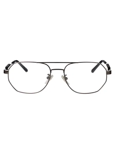 Balenciaga Bb0117o Glasses In 001 Grey Grey Transparent | ModeSens