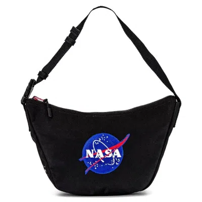 Balenciaga Black Nasa Space Nylon Sling Bag | ModeSens