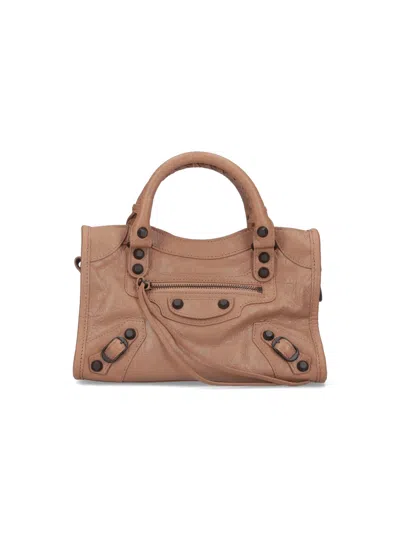 Balenciaga "le City" Mini Bag In Brown | ModeSens
