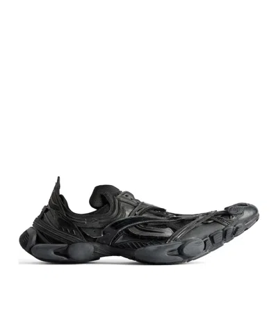 Balenciaga Reptile Extended Toe Sneakers In Black | ModeSens