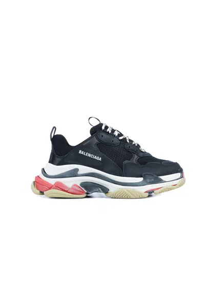 Balenciaga Sneakers In Black Red | ModeSens