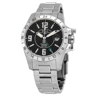 Ball Engineer Hydrocarbon Magnate Gmt Automatic Black Dial Mens Watch ...