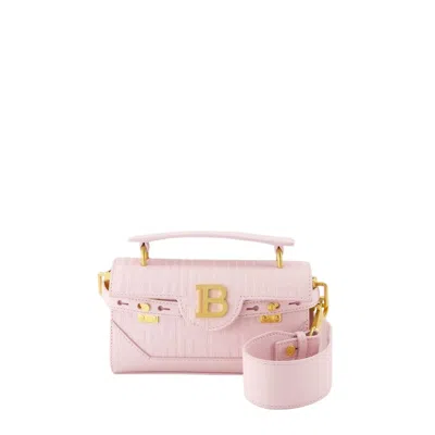 Balmain B-buzz 19 Crossbody - Leather - Light Pink | ModeSens